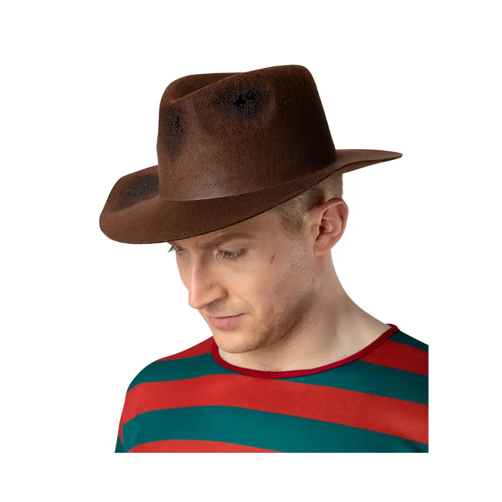Brown Killer Felt Fedora Hat | Cheltenham’s #1 Balloon, Fancy Dress ...