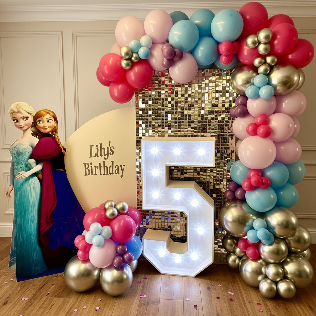 Deluxe Large Themed Birthday Set-Up - Frozen | Cheltenham’s #1 — The ...
