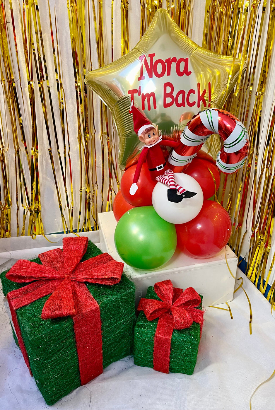 Elf On The Shelf - Message Star Balloon Display - The Ultimate Balloon ...