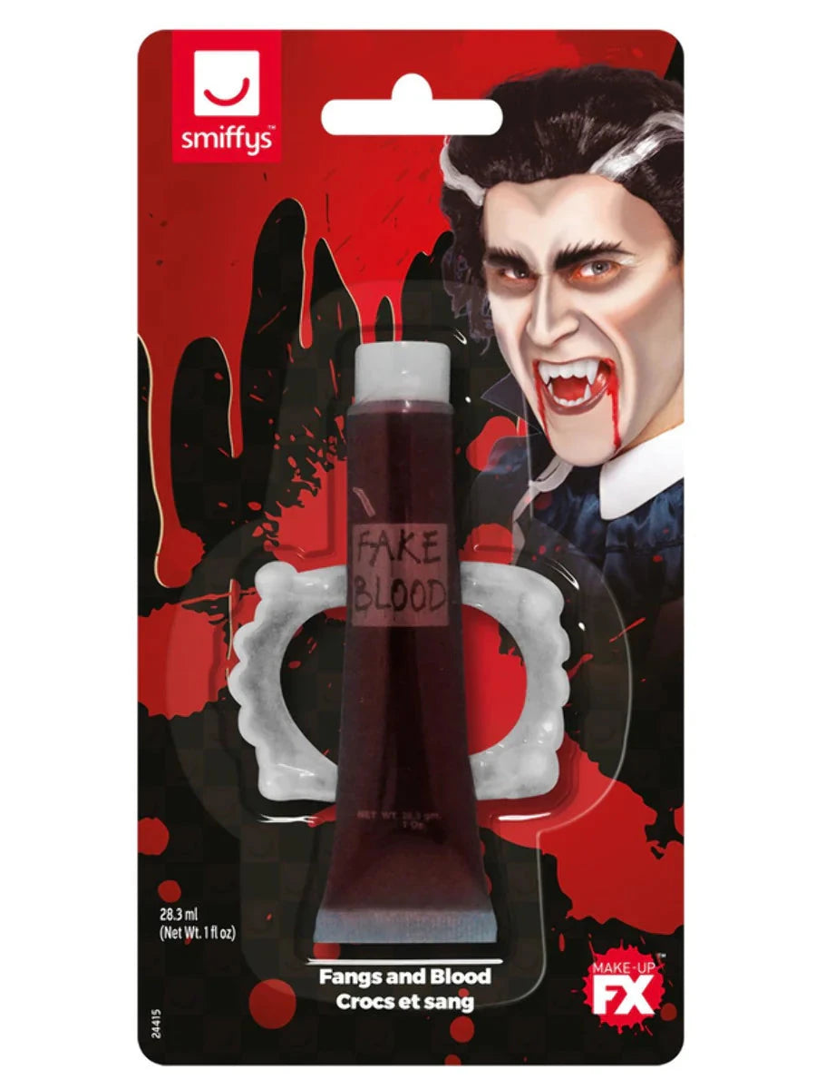 Fake Blood + Fang Set | Cheltenham’s #1 Balloon, Fancy Dress & Party ...