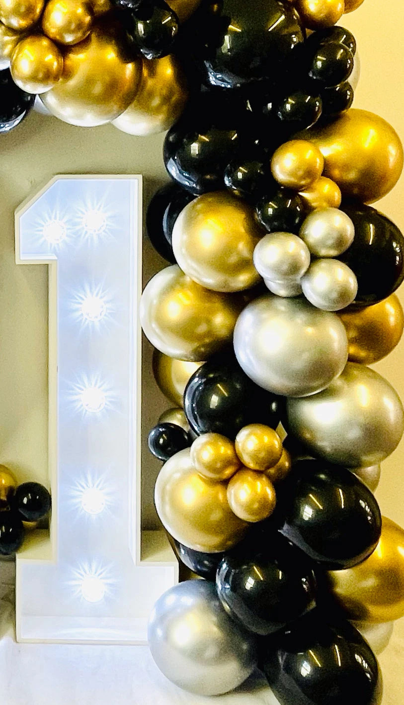 Light-Up Number (4ft) - Number 1 — The Ultimate Balloon And Party Shop