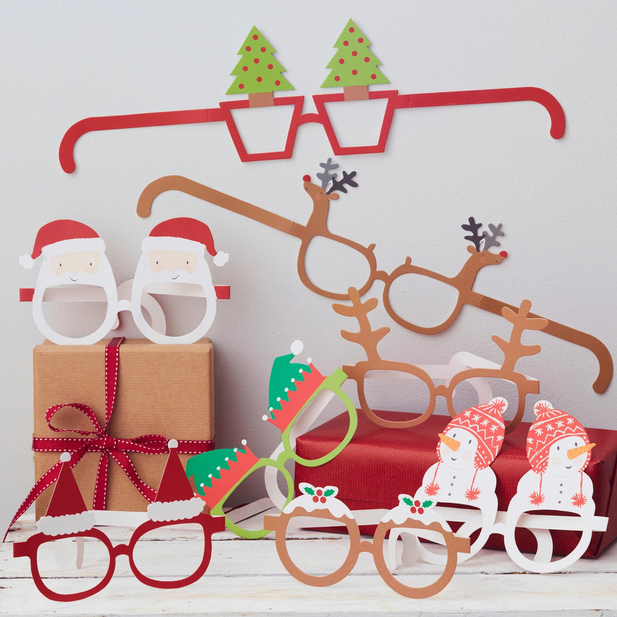 Novelty Paper Christmas Glasses | Cheltenham’s #1 Balloon, Fancy Dress ...
