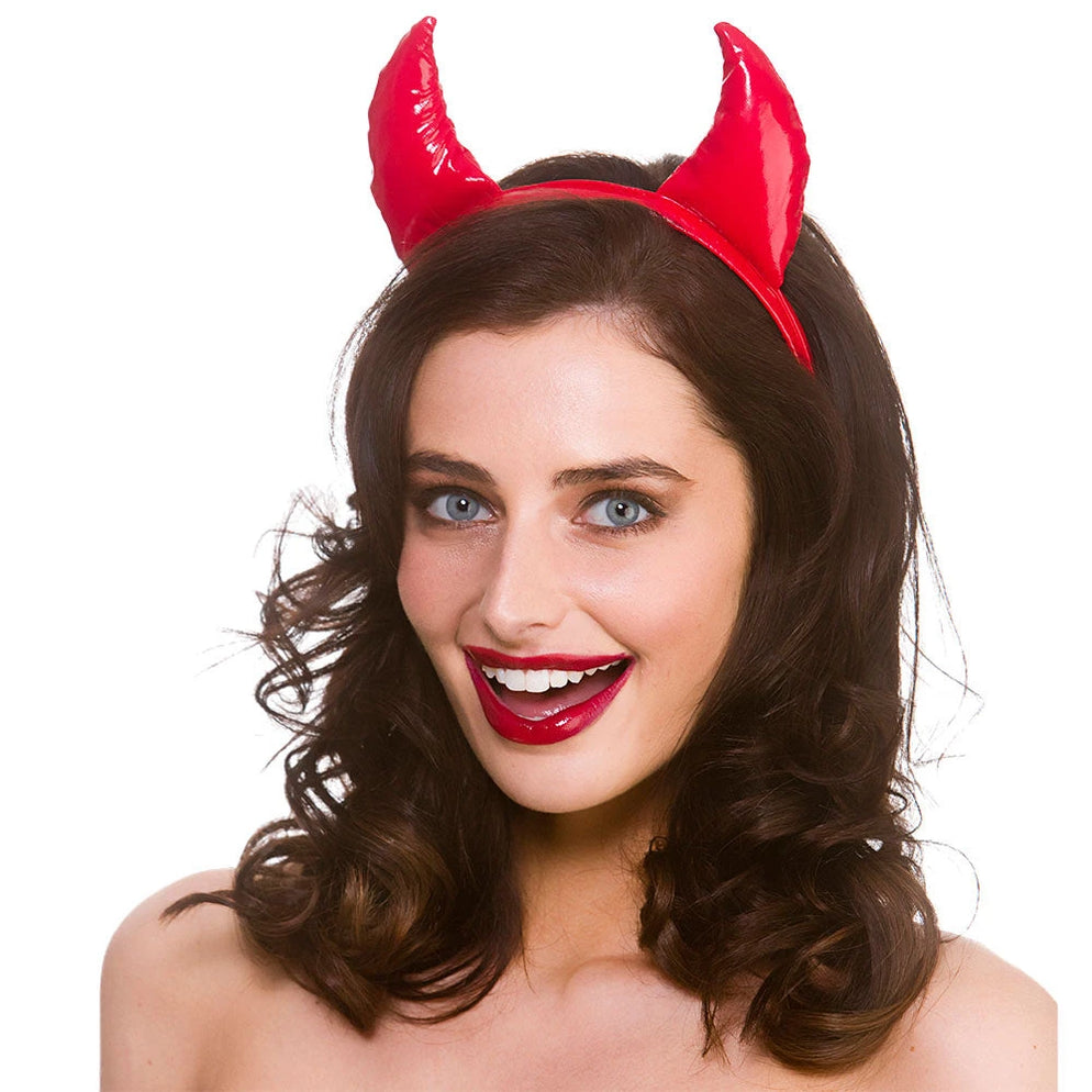 Red PVC Devil Horns — The Ultimate Balloon And Party Shop