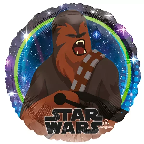 18" Foil Chewbacca Balloon — The Ultimate Balloon And Party Shop
