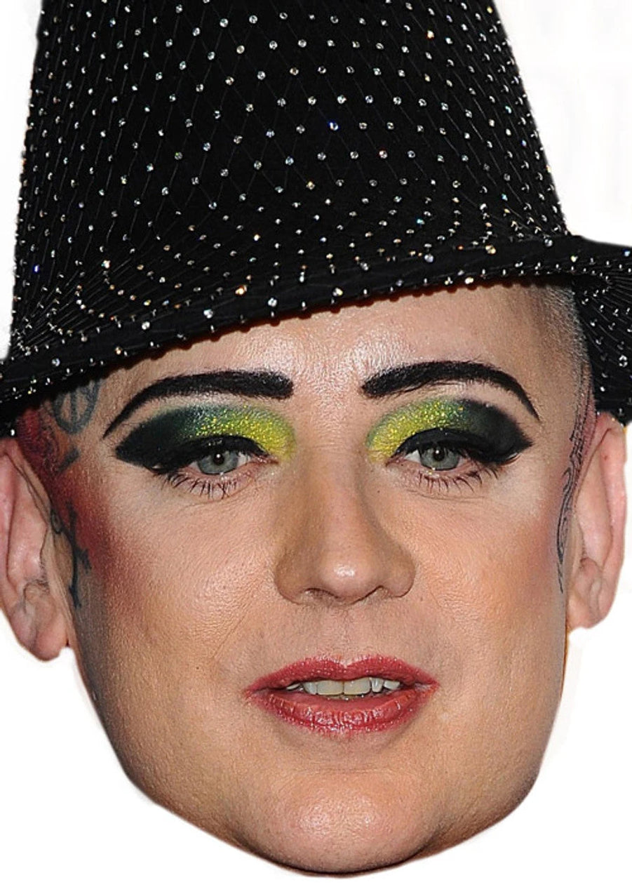 Boy George (80’s) Mask — The Ultimate Balloon And Party Shop