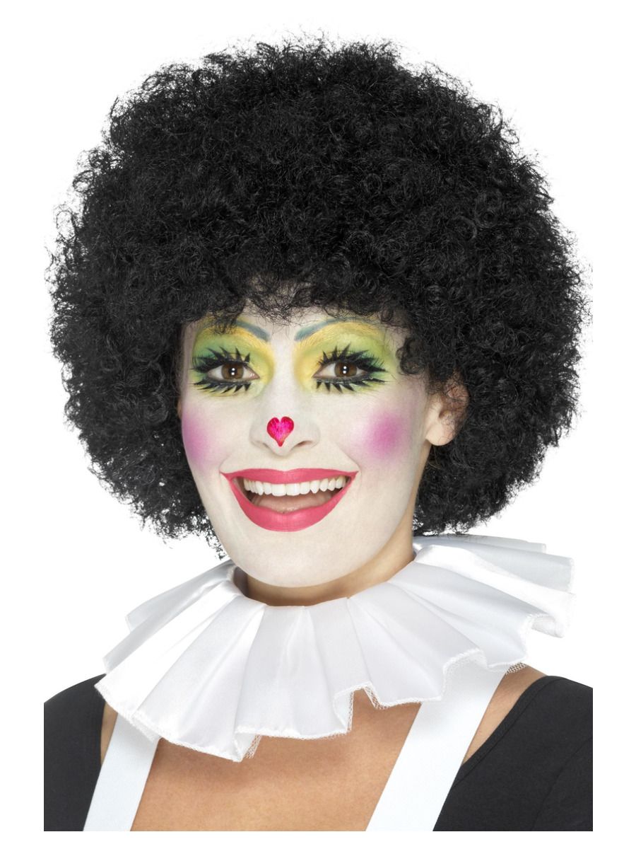 Clown Neck Ruffle (White) — The Ultimate Balloon And Party Shop