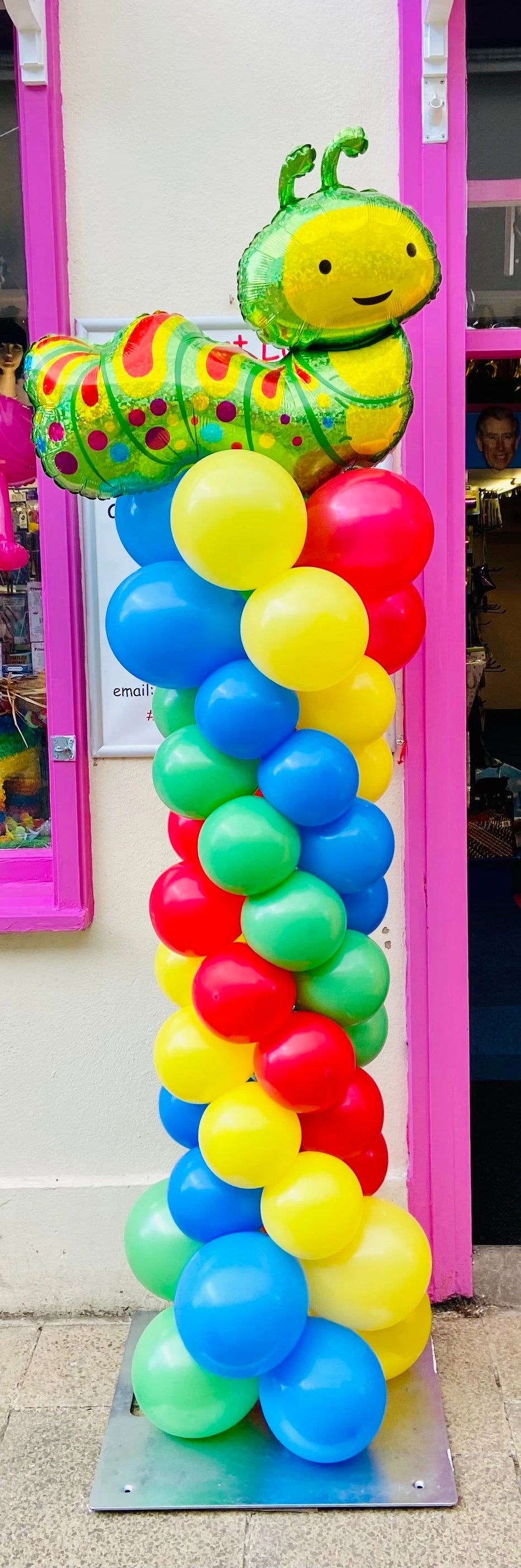 Fun Animal Column - Caterpiller - The Ultimate Balloon And Party Shop