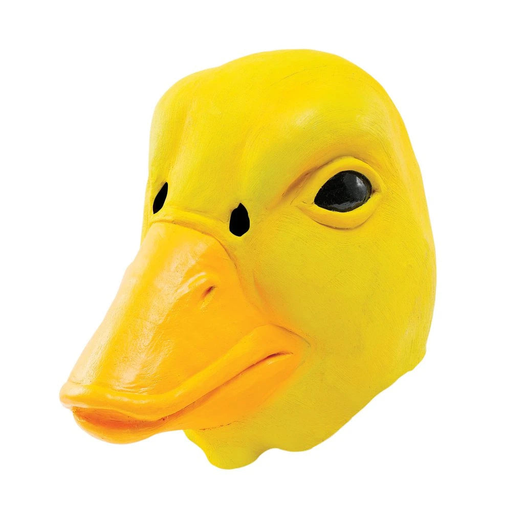 Rubber Overhead Animal Mask - Duck — The Ultimate Balloon And Party Shop