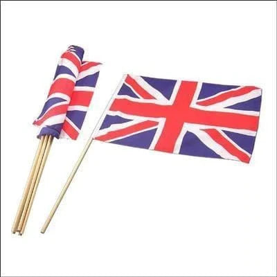 Union Jack Hand Waving Flag (18x12”) — The Ultimate Balloon And Party Shop