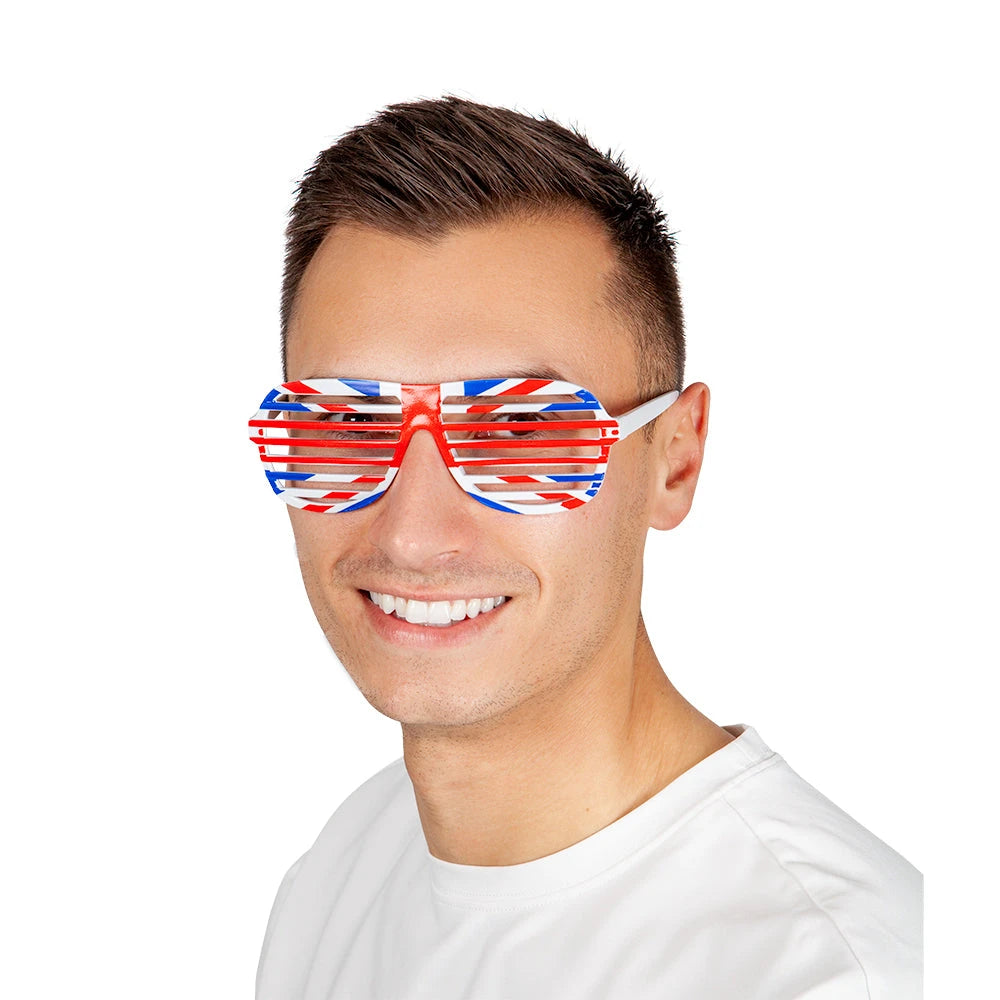 Union Jack Slat Sunglasses — The Ultimate Balloon And Party Shop